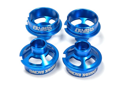 CNC Alloy Shock Spring Cups 4 pcs For Team Associated RC8B3 81193 Dhawk ...