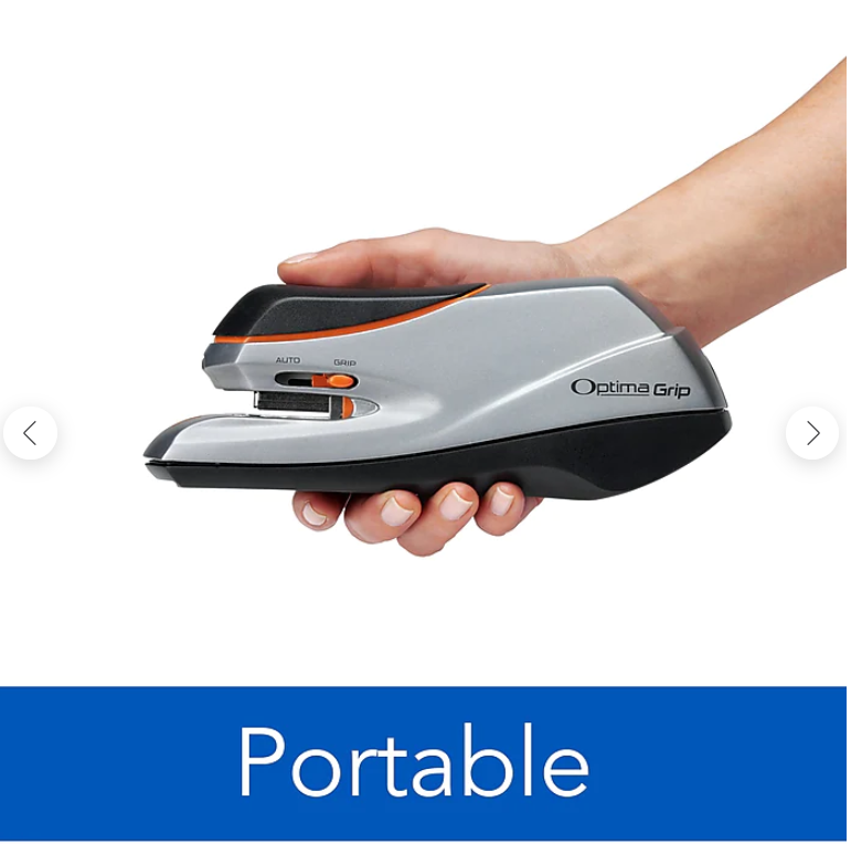 New Swingline Optima Grip Electric Stapler, 20 Sheet Capacity, Silver ...