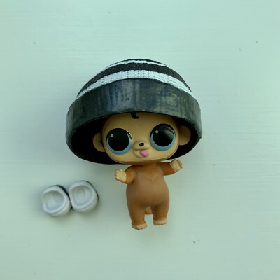 LOL Surprise Tough Monkey Tough Guy Pet Lils Doll Color Changer Winter ...