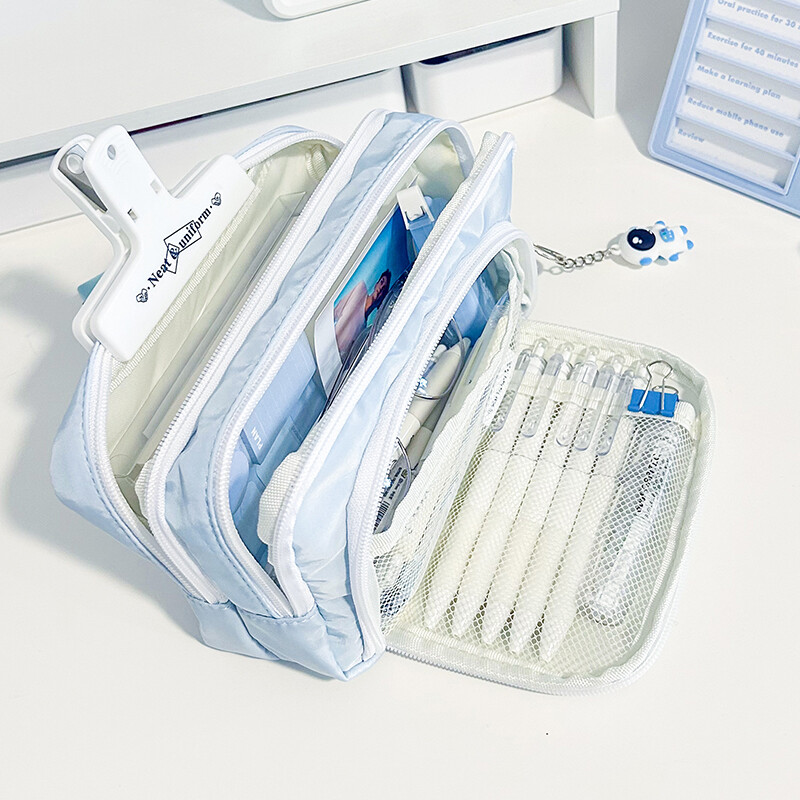 Girl Large Capacity Pencil Bag Aesthetic School Cases Students SuppliSU ...