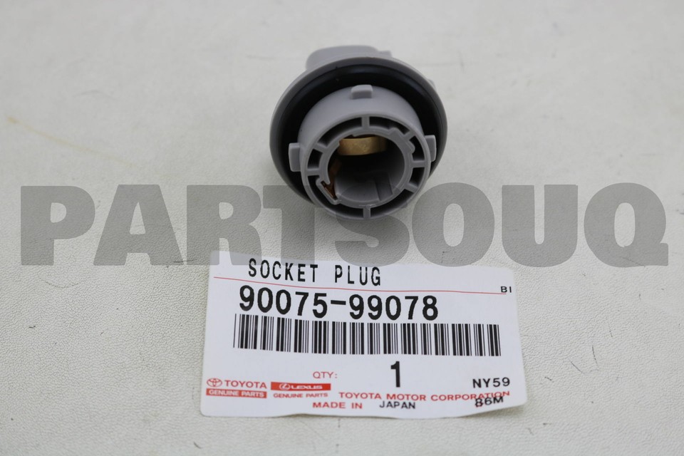 9007599078 Genuine Toyota FOG LAMP SOCKET PLUG ASSY 90075-99078 | eBay