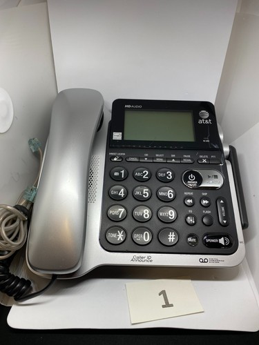 AT&T HD Audio Digital Answering System cl84102 Caller ID Announce ...