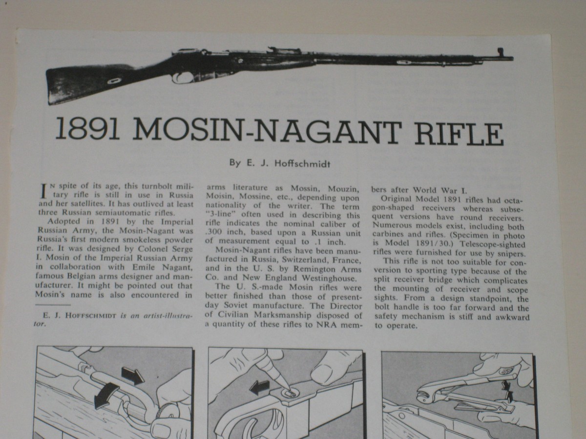 Mosin Nagant Rifle 1891