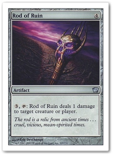 ROD OF RUIN mtg NM 9th Edition Unc 1 Card | eBay