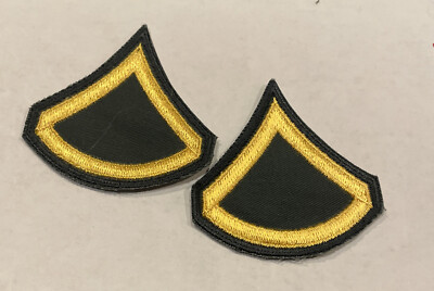 Army Private First Class Stripes E-3 | eBay