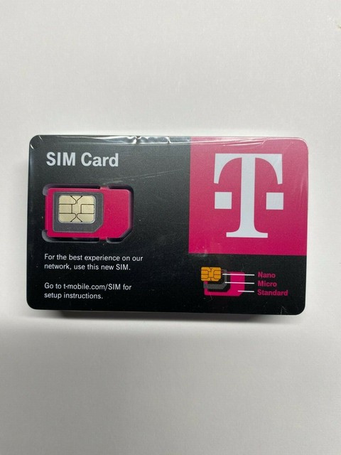 T-Mobile r15 4G 5G LTE Sim Cards 3 IN 1 TRIPLE CUT. exp 9/24 for sale ...