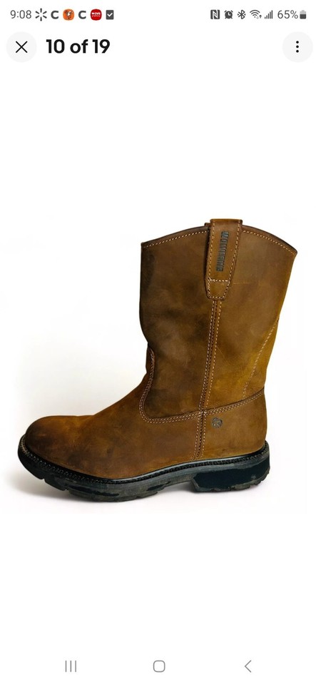 Wolverine Mens Wellington W04727 Brown Mid-Calf Western Boots 13 ...