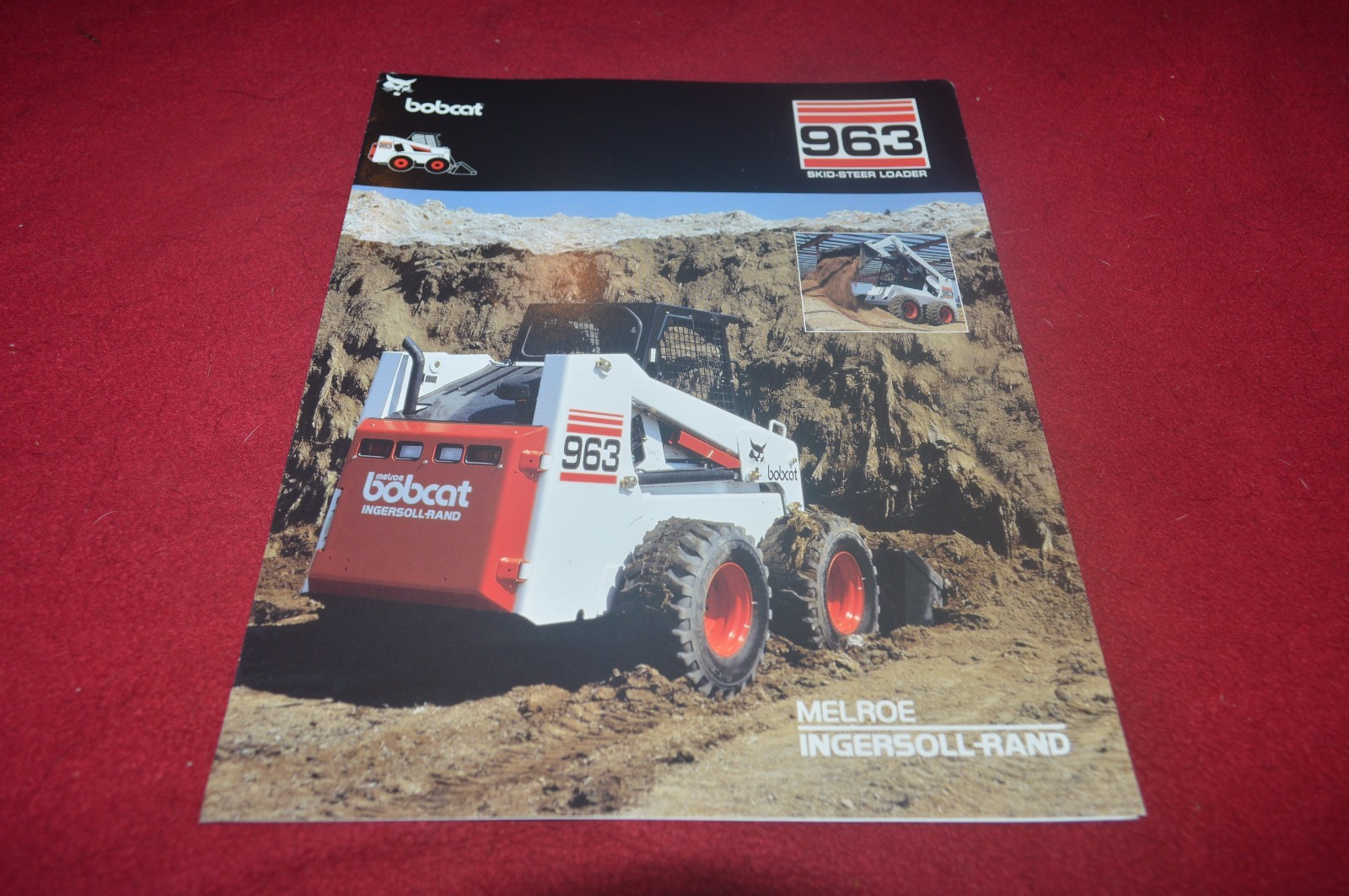 Bobcat 963 Skid Steer Loader Dealer's Brochure CDIL | eBay