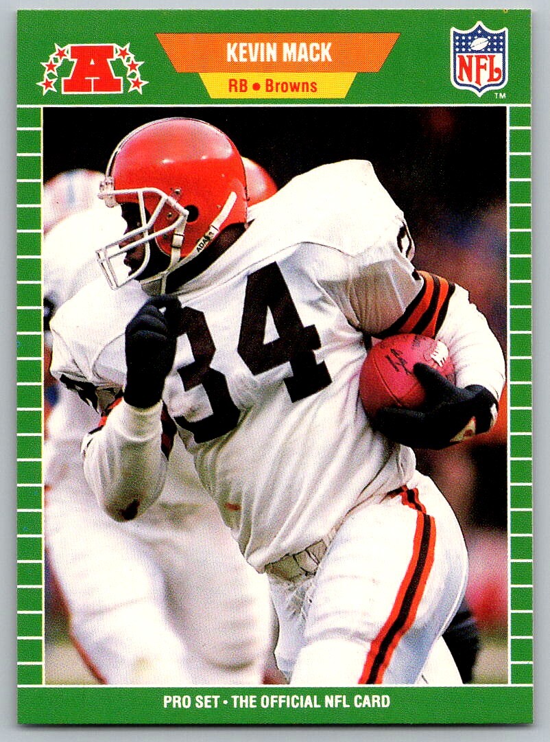1989 Pro Set #79 Kevin Mack Cleveland Browns NFL Football | eBay