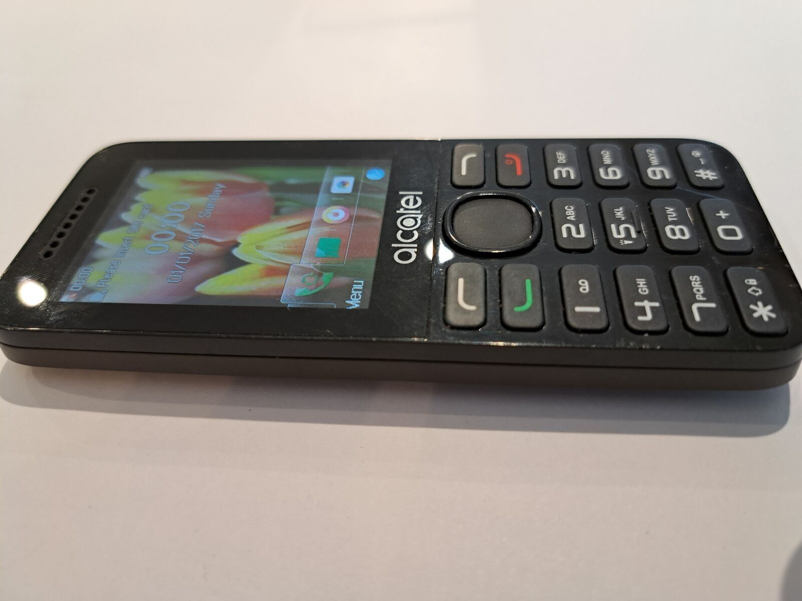 Alcatel One Touch 2038x - Black (Unlocked) Phone Fully Working simple ...