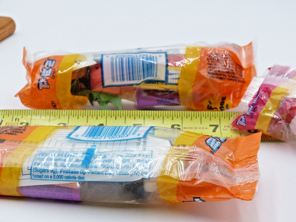 PEZ Witch w/green face & Skull w/purple base + Santa Claus. New in ...