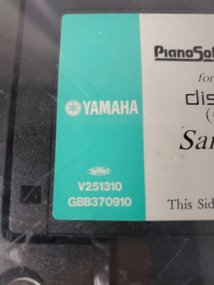 Yamaha Disklavier PianoSoft/PianoSoft Plus Sample Floppy Disk 3.5 | eBay