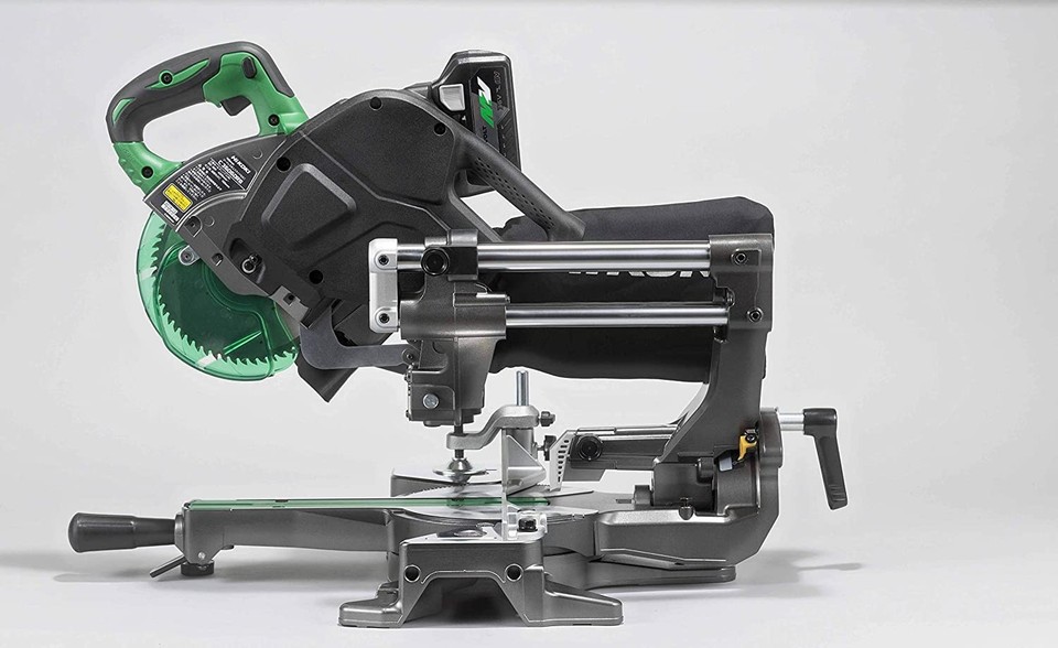 HIKOKI C3606DRB(K)(NN) 165mm [Body Only] 36V Dual-Bevel Slid Compound ...