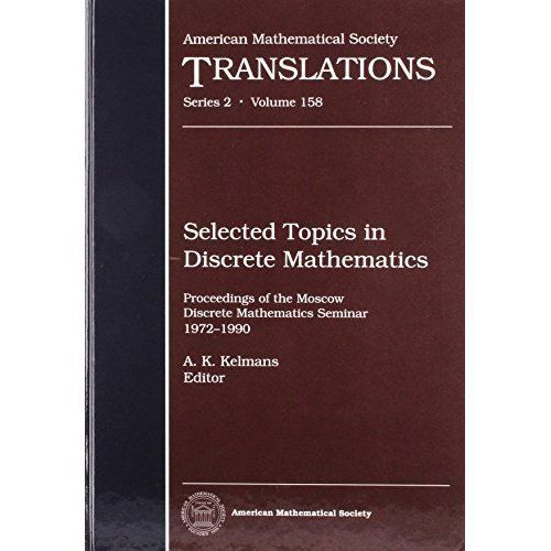 Selected Topics in Discrete Mathematics: Proceedings of the Moscow ...