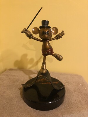 Disney Carl Barks & Paul Vought Mickey Mouse "Thru the Mirror" Bronze ...