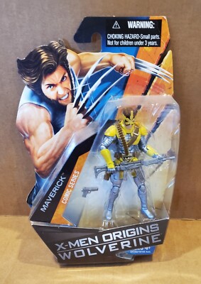 X-Men Origins Wolverine Maverick Comic Series Figure, 2009 Hasbro, NIP ...