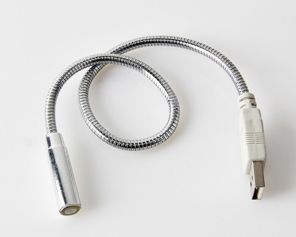 4X Convenient Flexible USB LED Light Reading Laptop Night Fixture ...