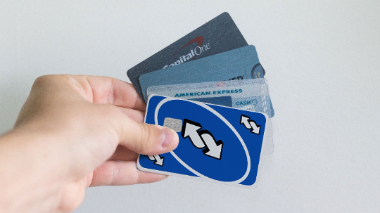 Uno Revers Blue Card | Uno | Credit Card Sticker | Credit Card Skin ...