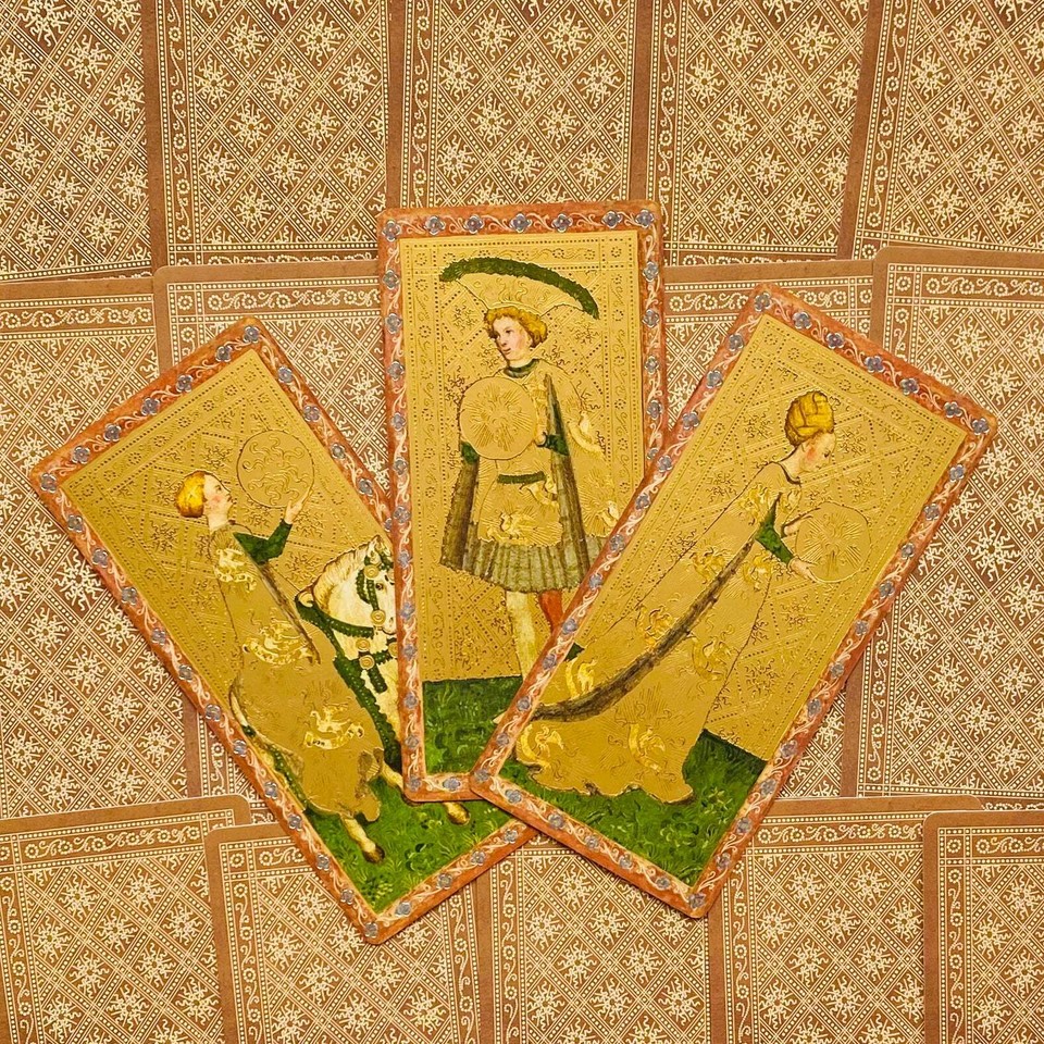 Rare Visconti di Modrone Tarot Cards | Antique Tarot Deck Set with Free ...