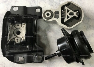 3pc Engine Transmission Mounts fits Ford Explorer 2012 2013 2014 2015 2 ...