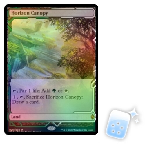 Foil Horizon Canopy M/NM Magic: The Gathering MTG Zendikar Rising ...