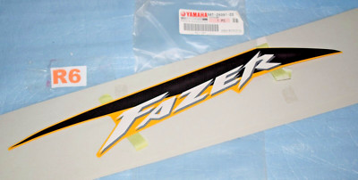 1 autocollant Logo gauche Yamaha 5RT-28391-20 pour FZS 600 FAZER 2002/ ...