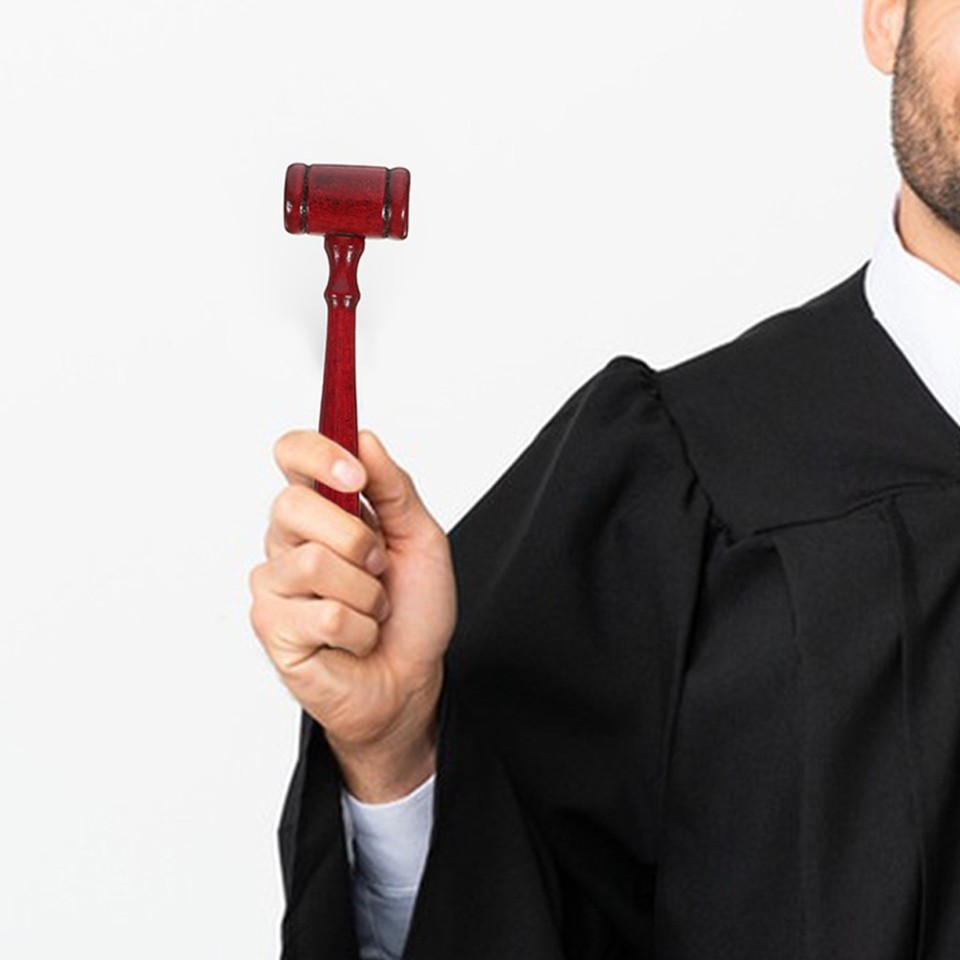 2 Pcs Judge Accessories Mini Gavel Court Hammers Childrens Costume ...