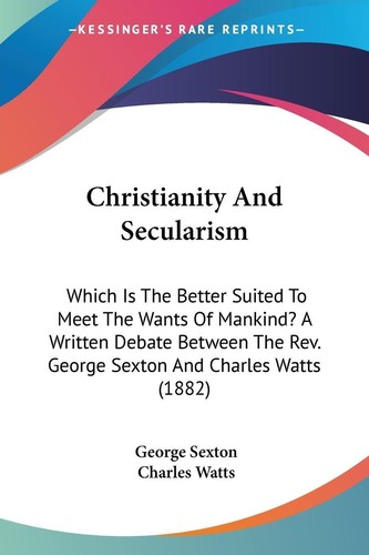 Christianity and Secularism: Which Is the Better Suited to Meet the ...