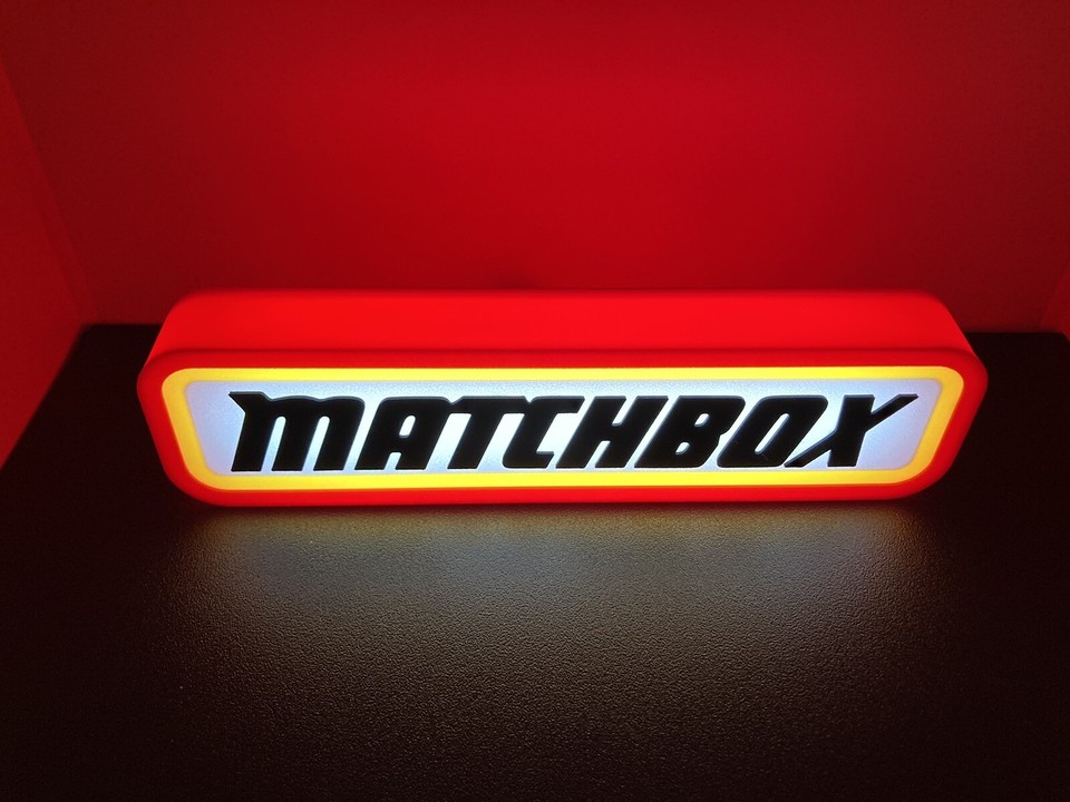 Matchbox 3d Printed Led Sign | eBay