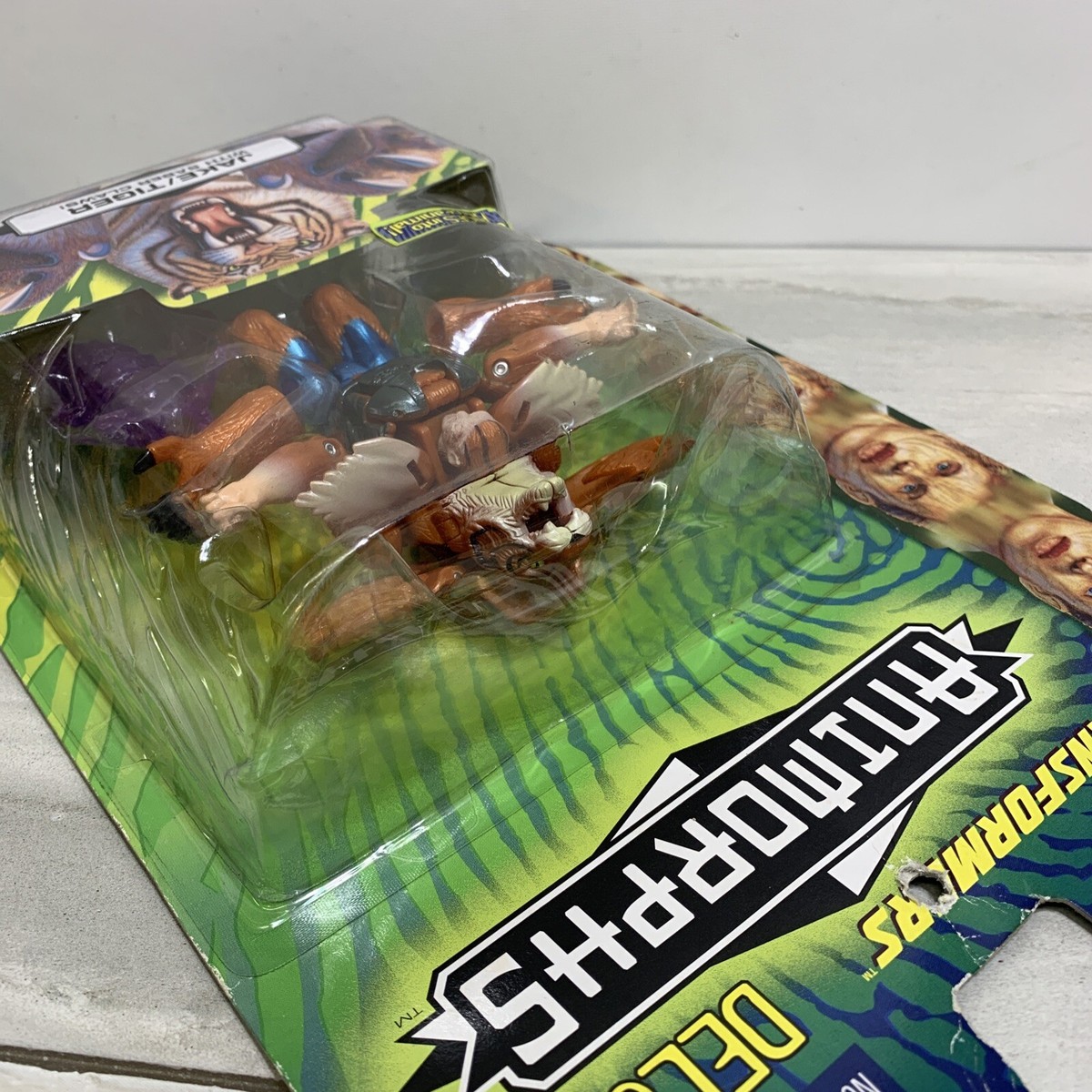 Jouets Animorphs Tigre New VTG 1998 Hasbro Transformers Deluxe