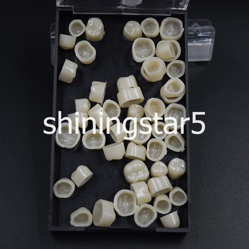 Temporary Crowns Posteriors Molar Resin Tooth Teeth Polycarbonate Caps ...