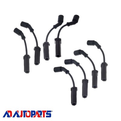 OEM 9748UU Spark Plug Wire Set W/Heat Shield For LS3 LS7 LS9 Chevy GMC ...