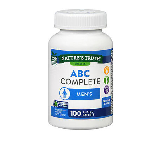 ABC Complete Men's 100 Tabs By Nature's Truth | eBay