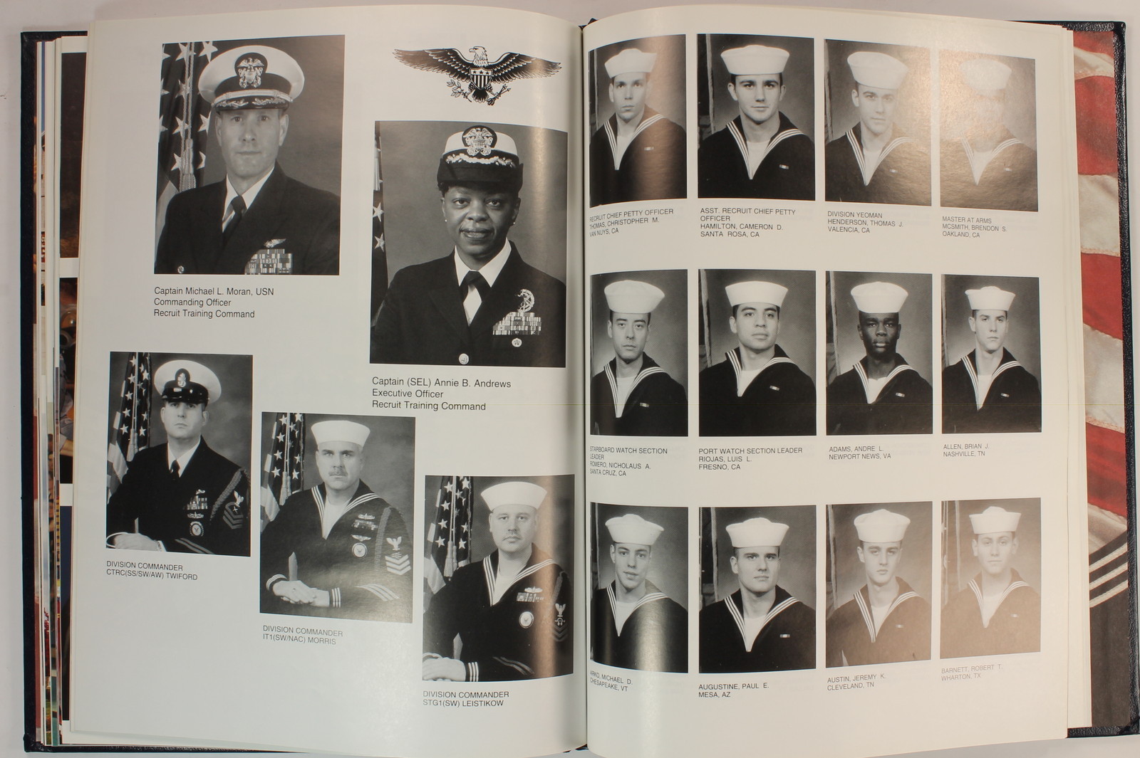 US Navy Basic Training Yearbook Division 06-057 06-058 1/20/06 ...