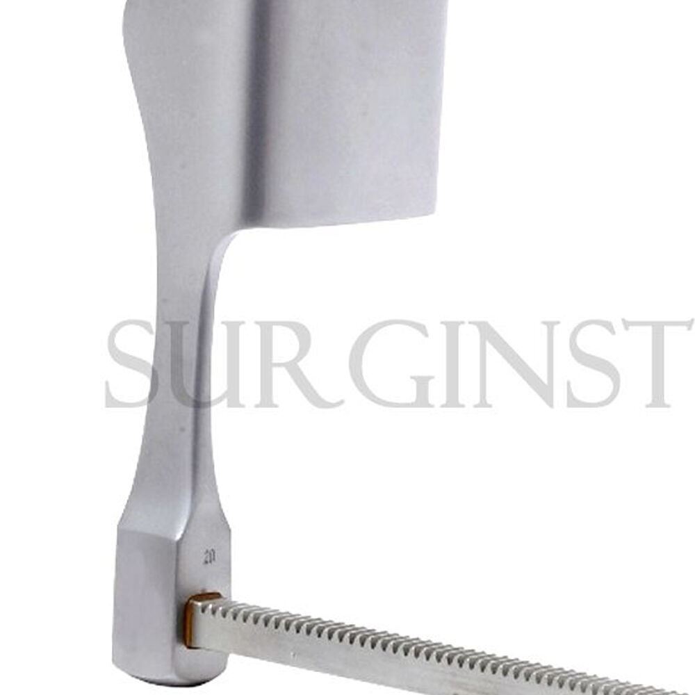 Tuffier Rib Spreader 2" x 2" Blades with 6-1/2" Spread Stainless German ...