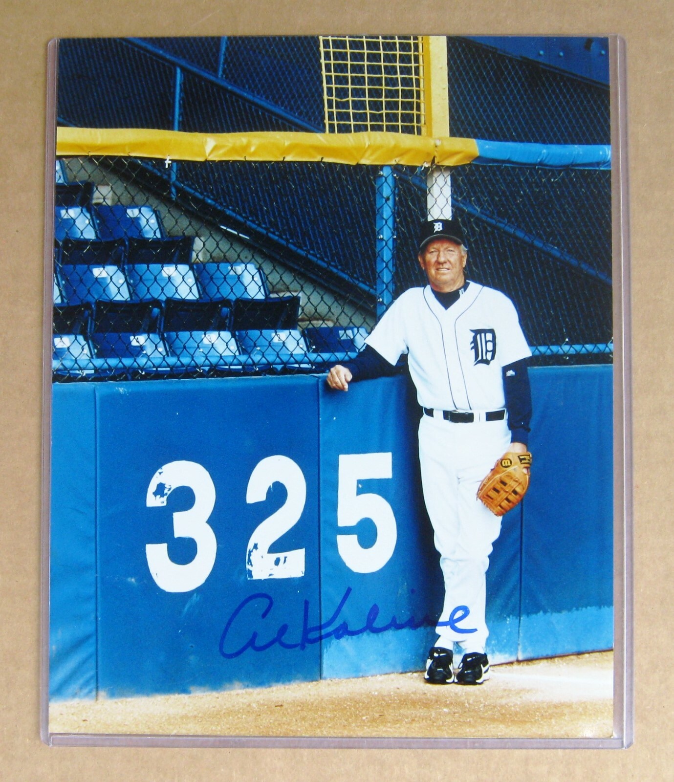 Al Kaline Detroit Tigers # 6 color 8 x 10 photo Kaline's Corner SIGNED ...