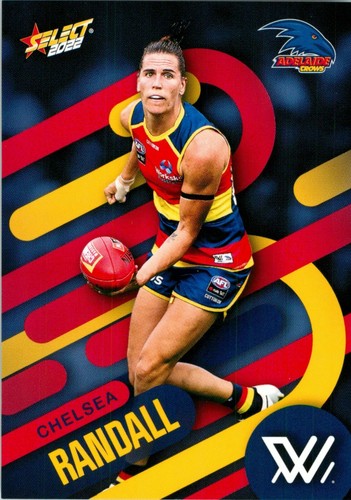 2022 ADELAIDE CROWS AFLW Card CHELSEA RANDALL Footy Stars | eBay Australia