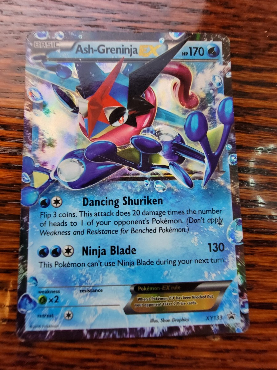Greninja Ex Pokemon Card