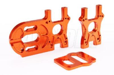 Jazrider Aluminum Center Bulkhead Motor Mount Set For HPI Bullet MT ST ...