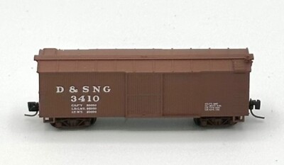 Micro Trains MTL 15105 Nn3 Narrow Gauge Durango & Silverton 30' BoxCar ...