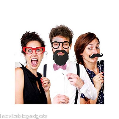 Party Fun Photo Booth Props Wedding Celebration Birthday 17 Props ...