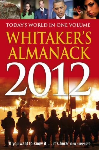 Whitaker's Almanack 2012, Whitaker's, Very Good Book 9781408130124| eBay