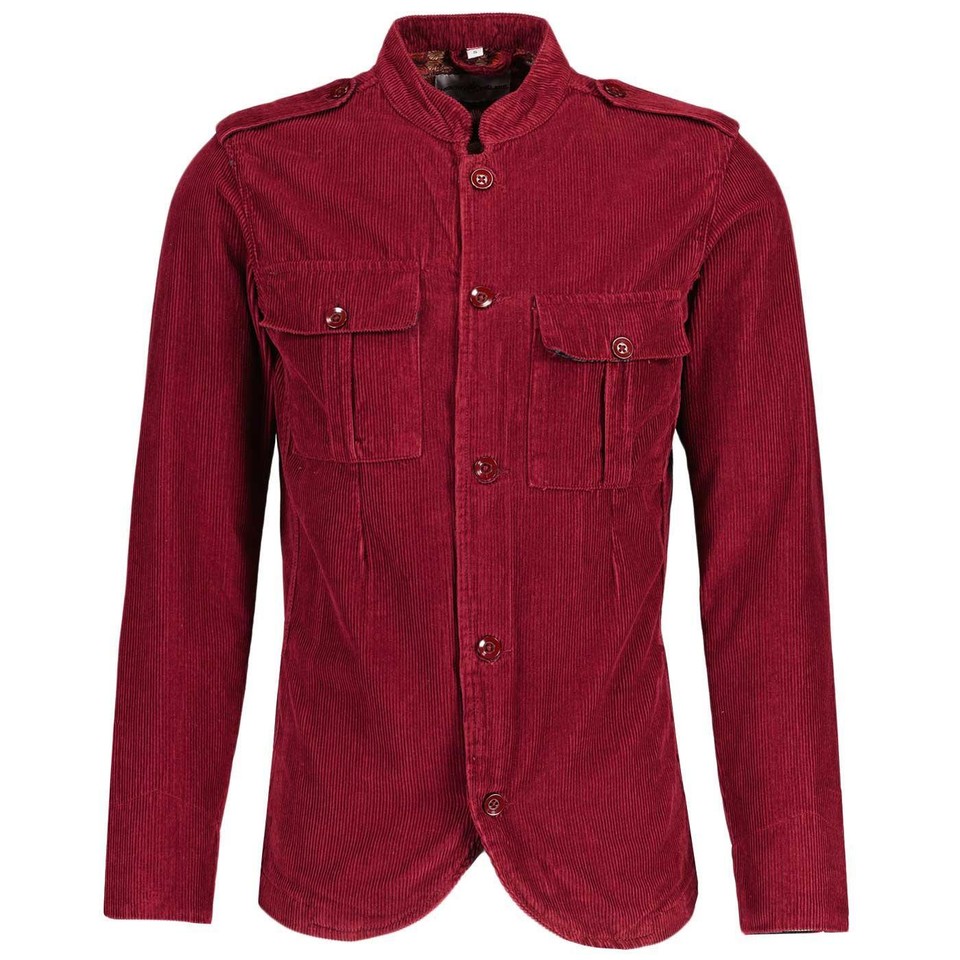NEW MADCAP MENS RETRO CORD TUNIC JACKET 60s 70s RETRO MOD Pepper MC500 ...