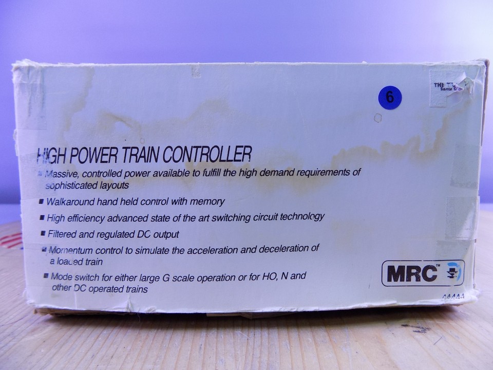 MRC HO Scale Control Master 20 with Tethered Throttle Lot #B6 | eBay