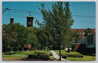 Vintage Stout State University Clock Tower Postcard Menomonie WI | eBay