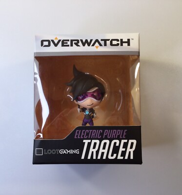 Cute But Deadly Overwatch Electric Purple Tracer Figure Loot Gaming Ex ...