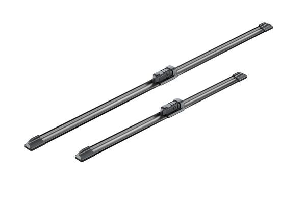 2x Wiper Blades (Pair) Flat Aero type A864S 3397007864 Bosch Aerotwin ...