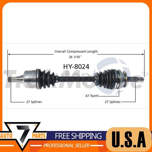 Front Driver Side CV Axle Shaft CV Joint For Kia Rondo 2008 2007 | eBay