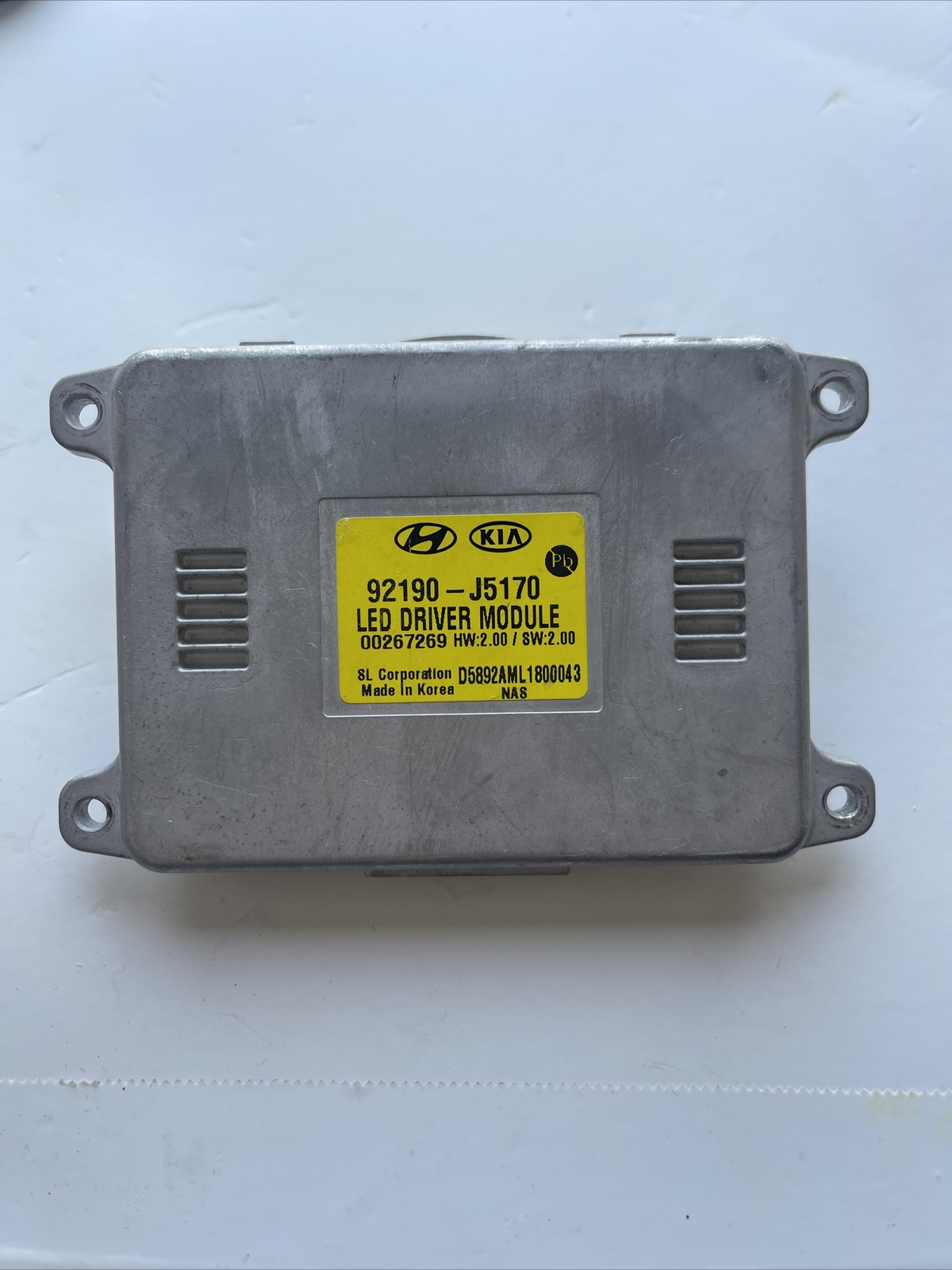 2019 2020 HYUNDAI SANTA FE FRONT LED HEADLIGHT DRIVER CONTROL MODULE ...