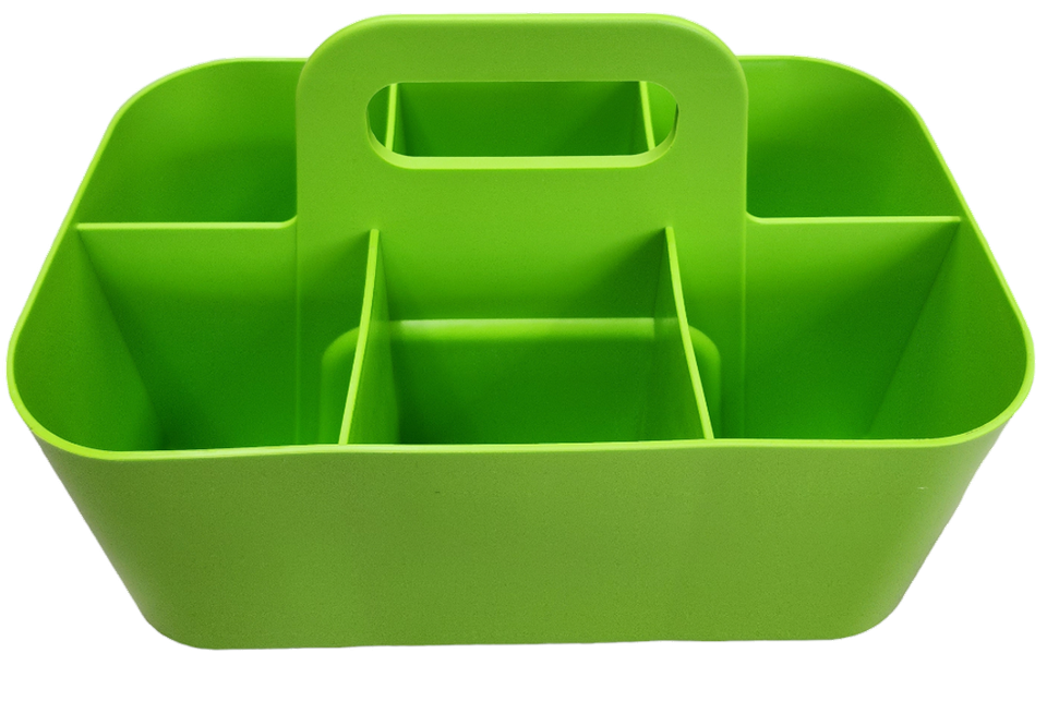 Small Stackable and Portable Simple 6-Compartment Caddy - Made In USA ...